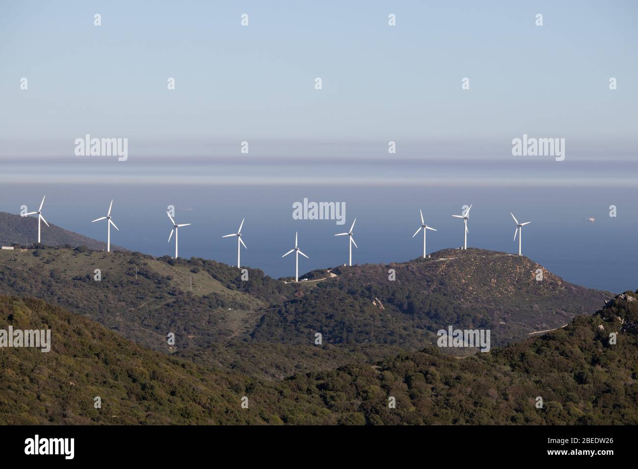 Gibraltar wind turbines hi-res stock photography and images - Alamy