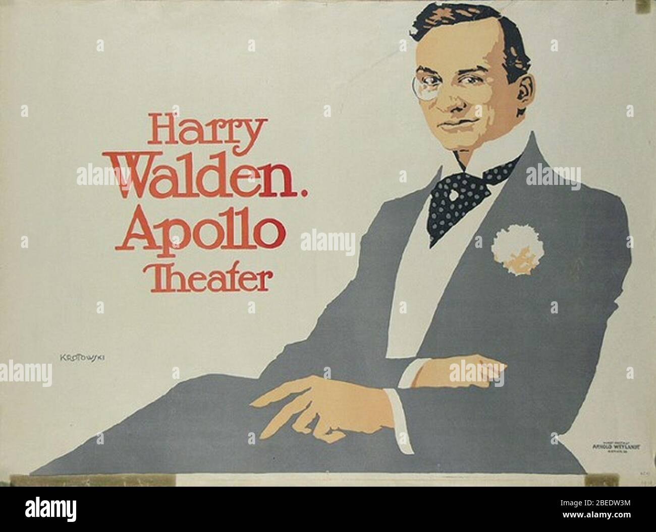 Harry Walden - Apollo Theater Stock Photo - Alamy