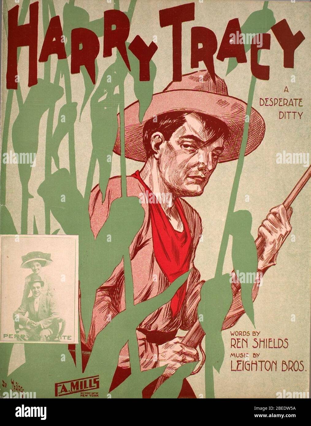 Harry Tracy. A Desperate Ditty 1911 Stock Photo - Alamy