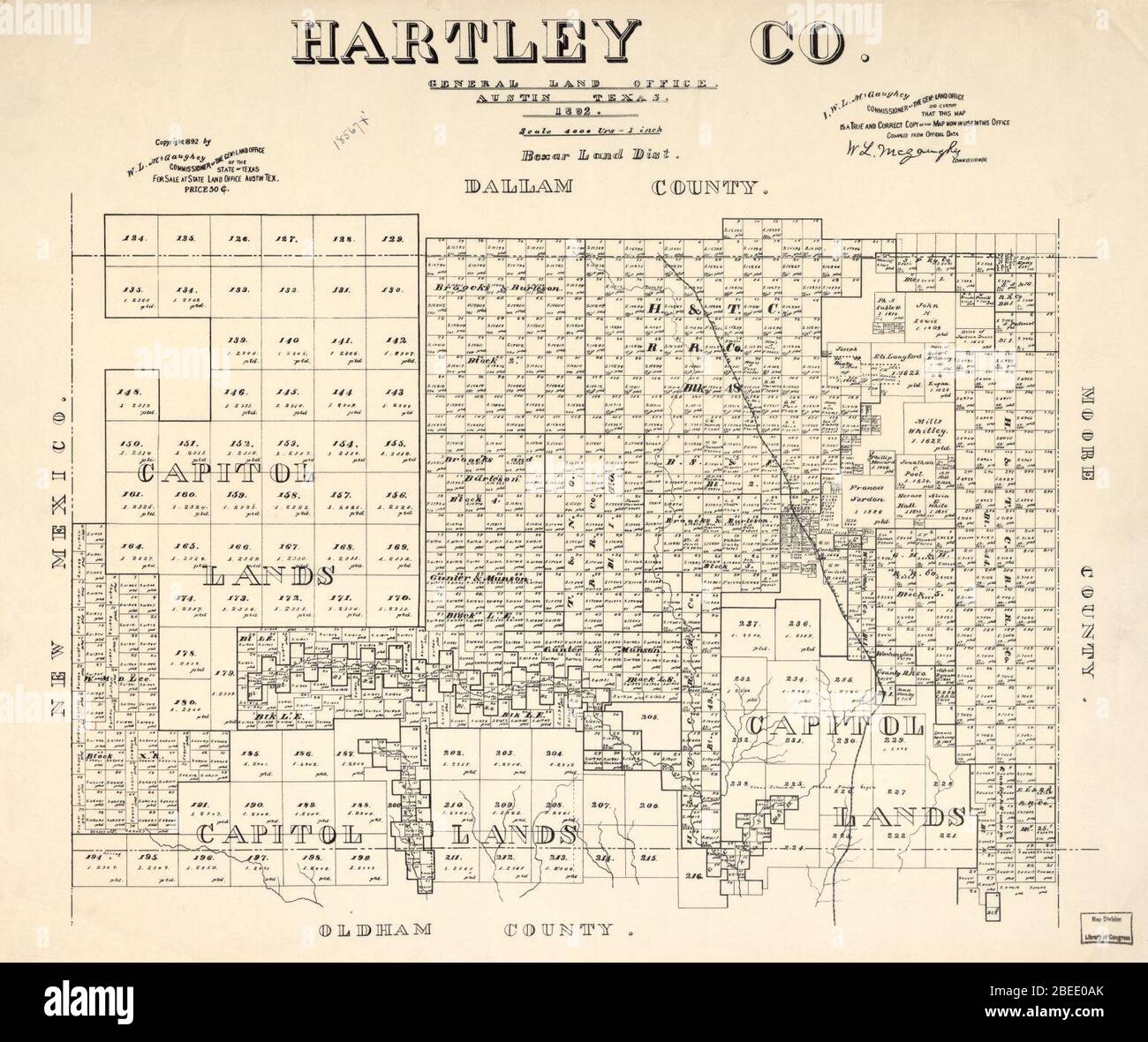 General land office texas hi-res stock photography and images - Alamy