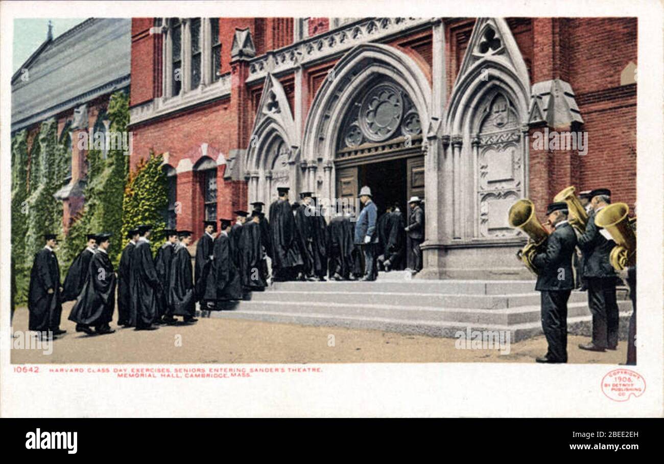 Sanders theatre harvard hi-res stock photography and images - Alamy