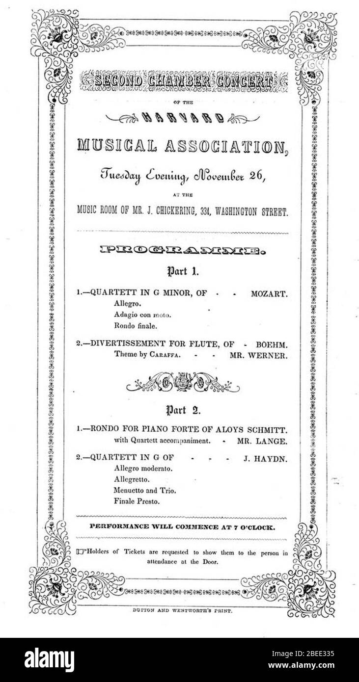 Musical program hi-res stock photography and images - Alamy