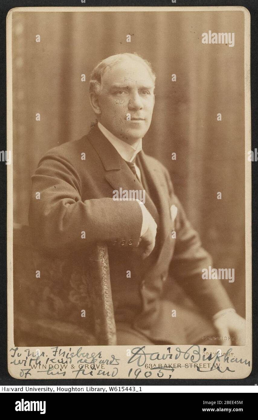 David bispham hi-res stock photography and images - Alamy