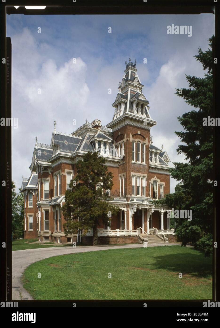 Harvey M. Vaile Mansion - Independence, Missouri - HABS 571616cu Stock ...
