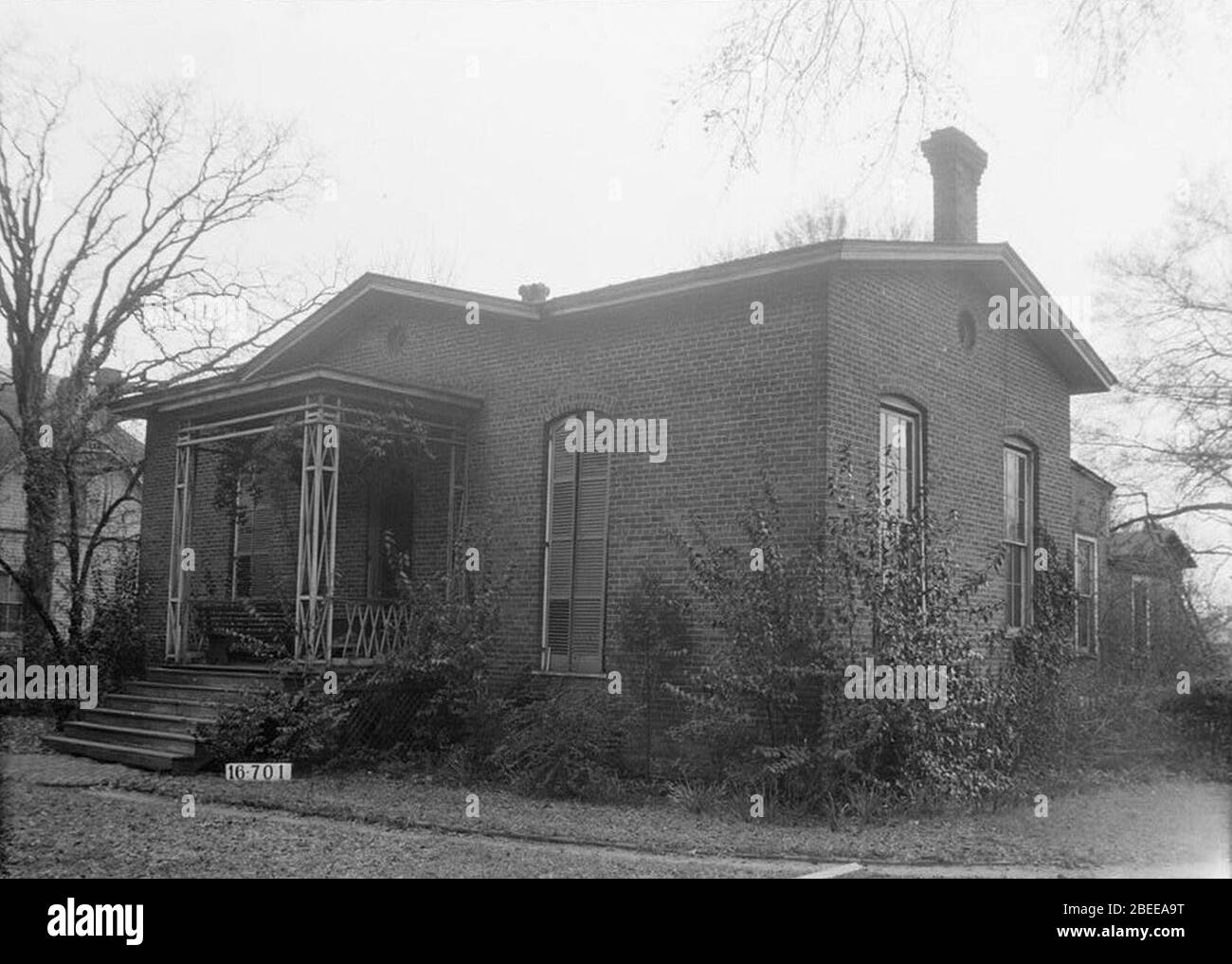 Historic harvey house Black and White Stock Photos & Images - Alamy