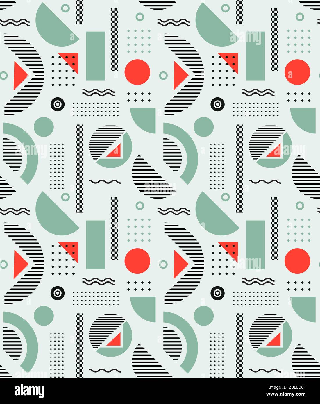 Circles geometry green Stock Vector Images - Alamy