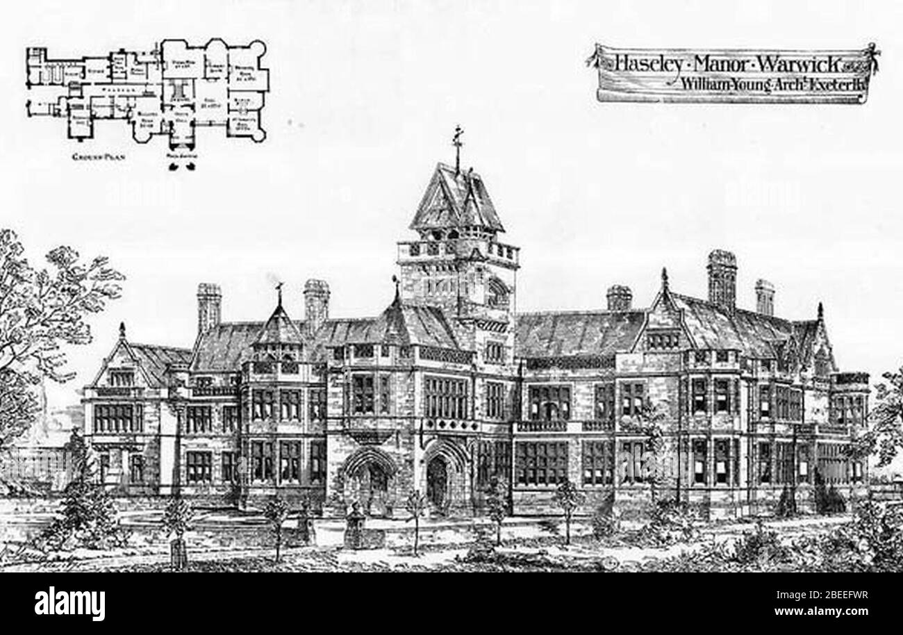 Haseley manor hi-res stock photography and images - Alamy