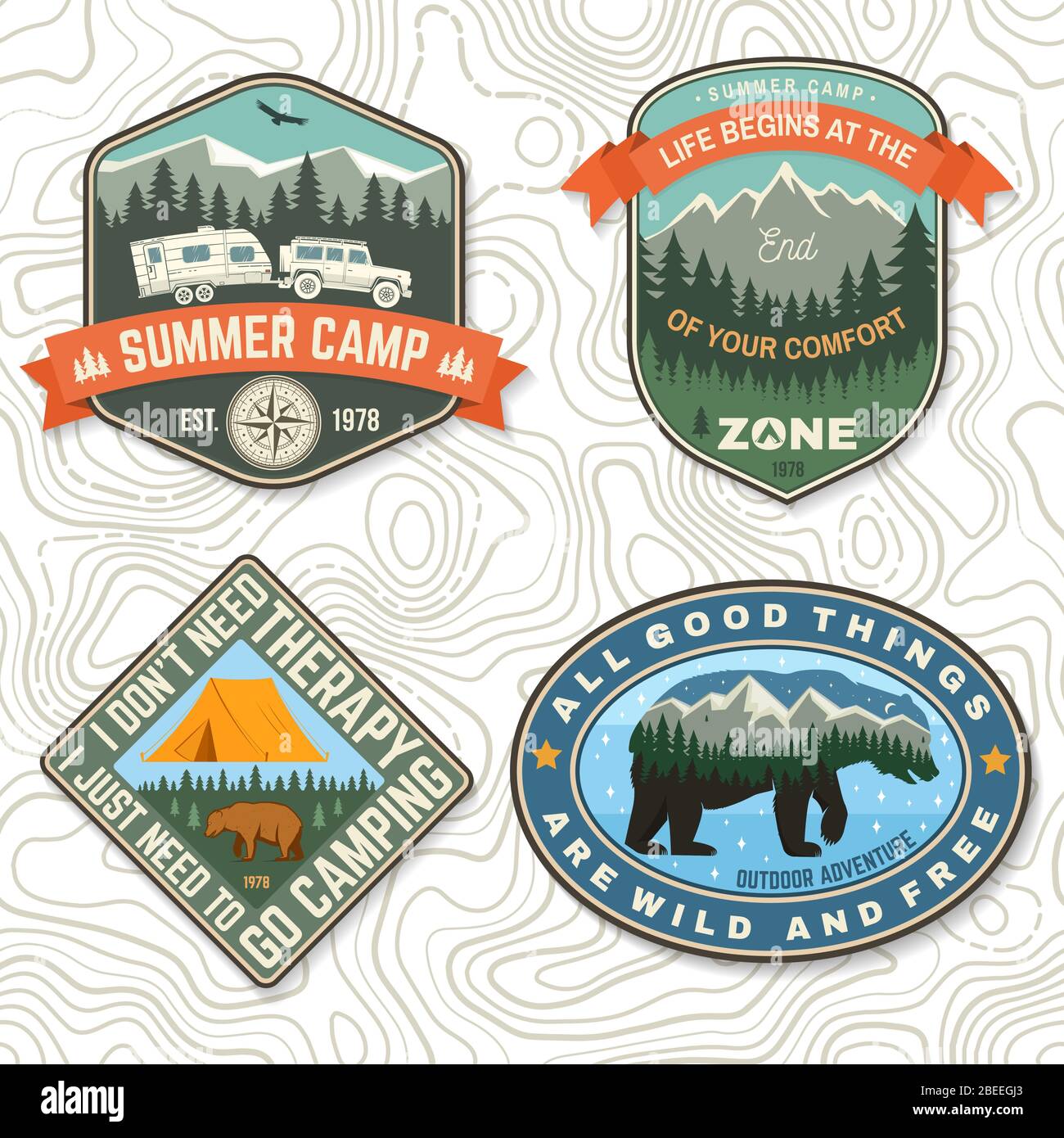 Discover the wild life Stock Vector Images - Alamy