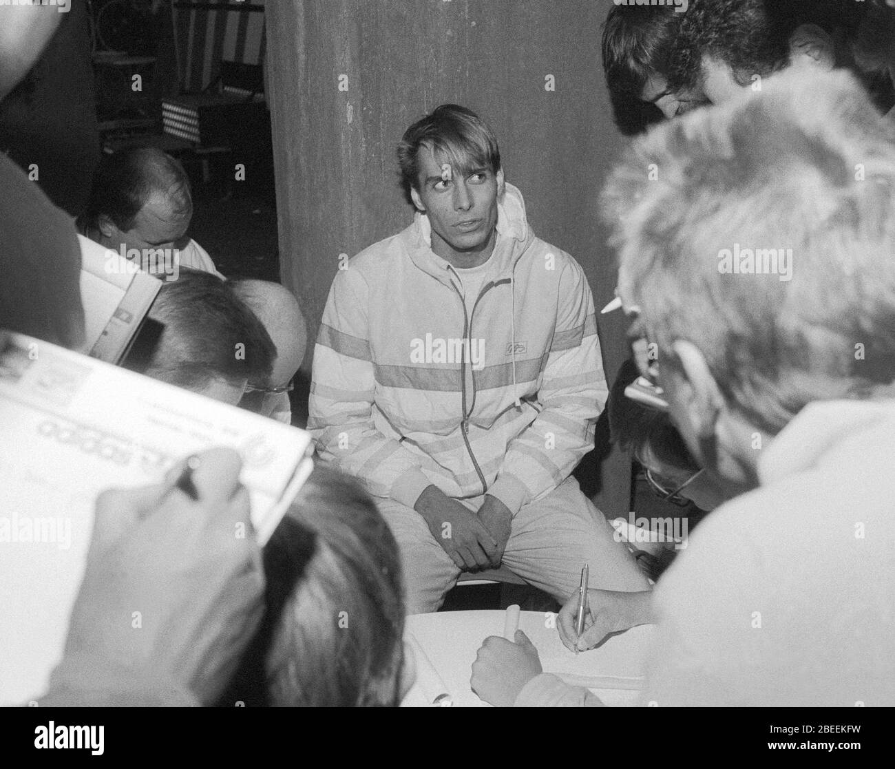 SVEN NYLANDER Swedish Track and field athlete on 400 m hurdle talking ...