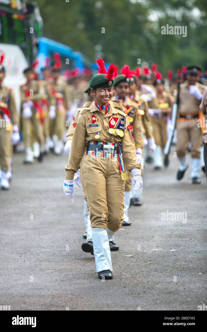 police,ncc cadets,indian women empower,college cadets,indian ...