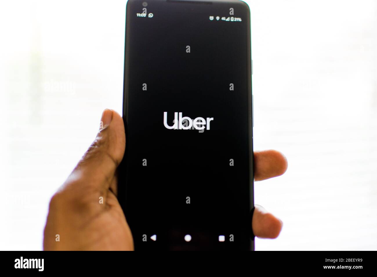 über ride sharing hi-res stock photography and images - Alamy