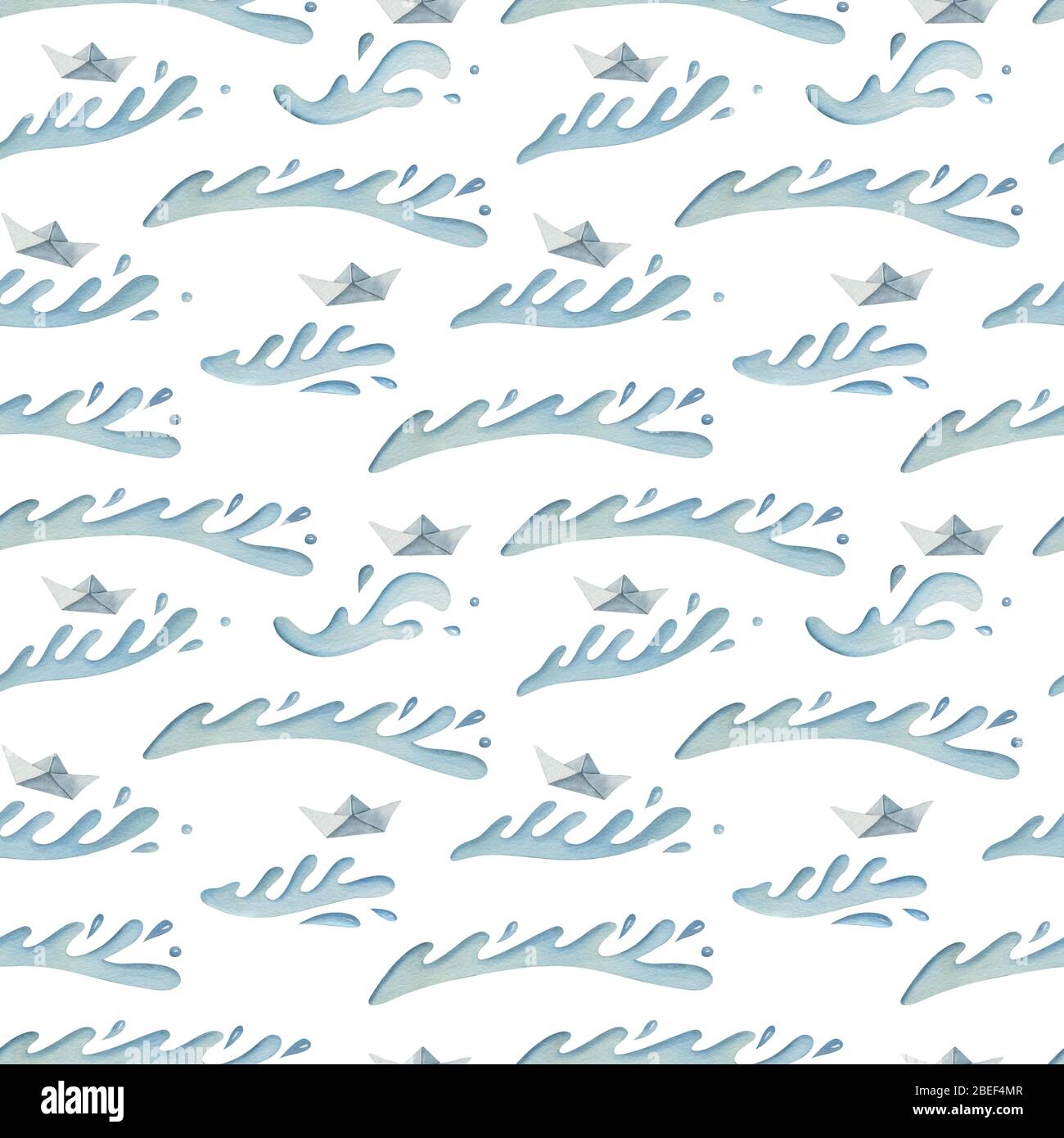 Kids boat pattern hi-res stock photography and images - Alamy