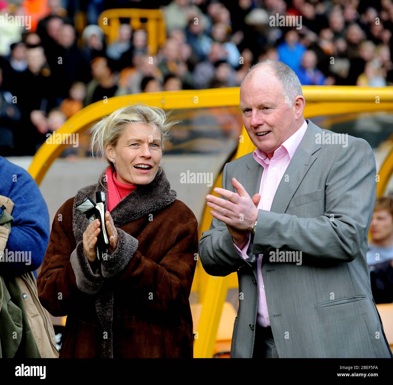 Steve Morgan and his wife Didi Morgan in 2009 Stock Photo - Alamy