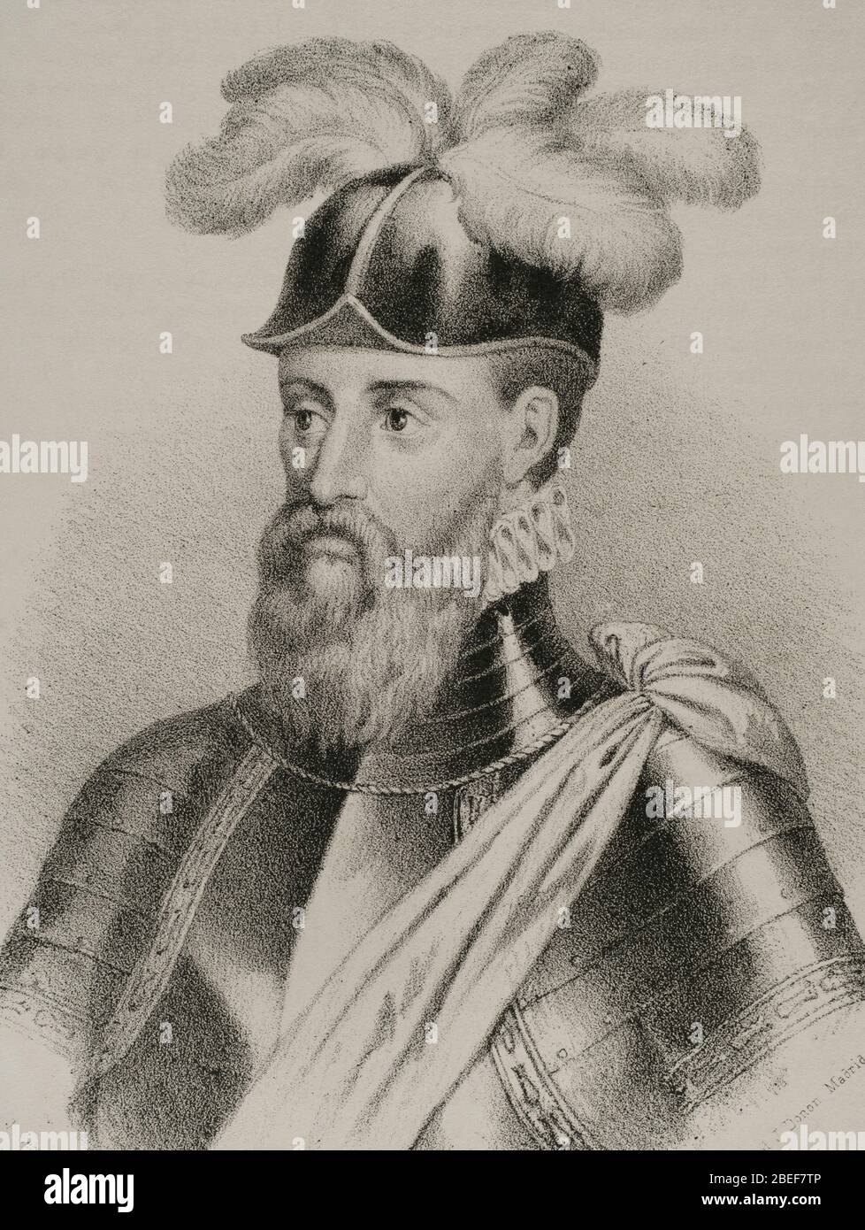 Francisco pizarro portrait hi-res stock photography and images - Alamy