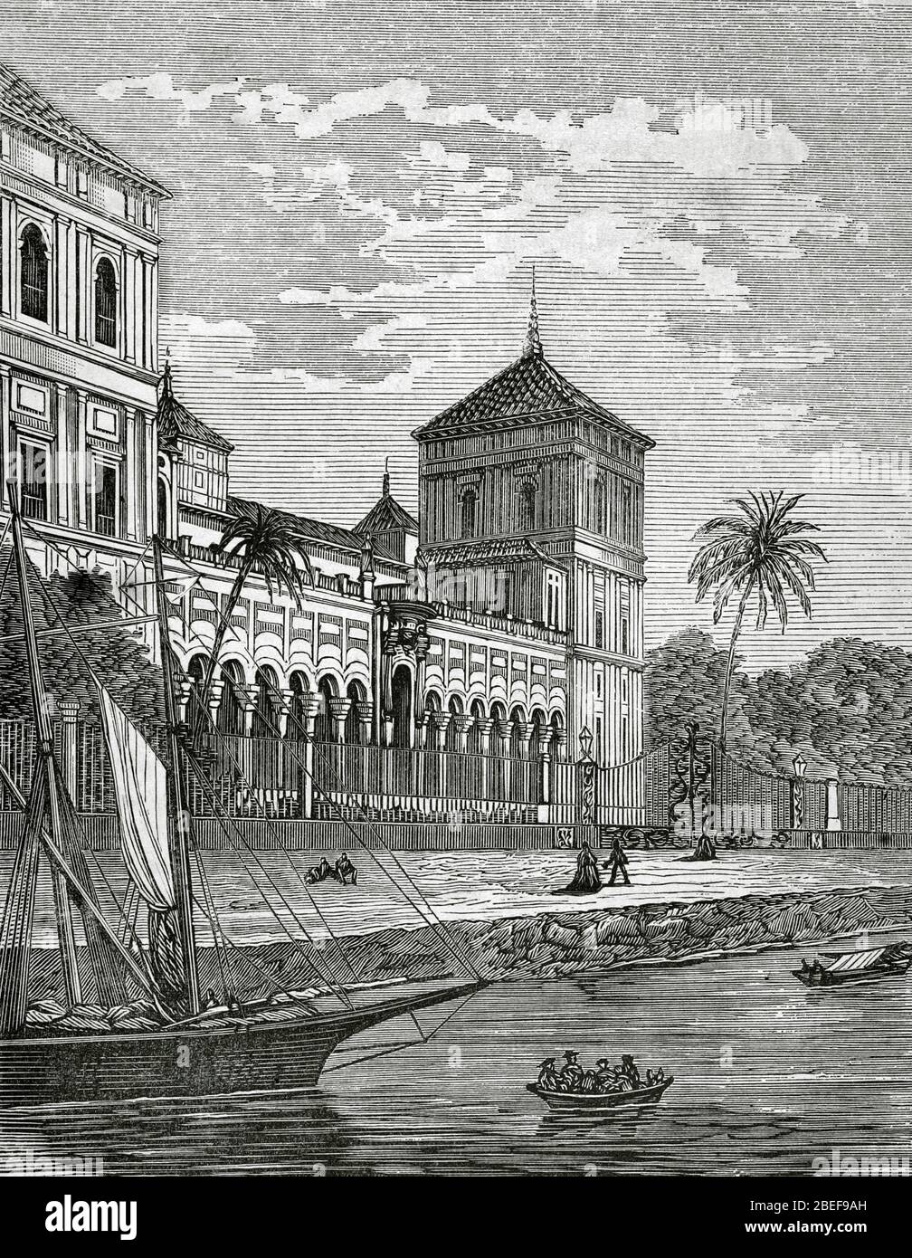 Palace of San Telmo Stock Photo - Alamy