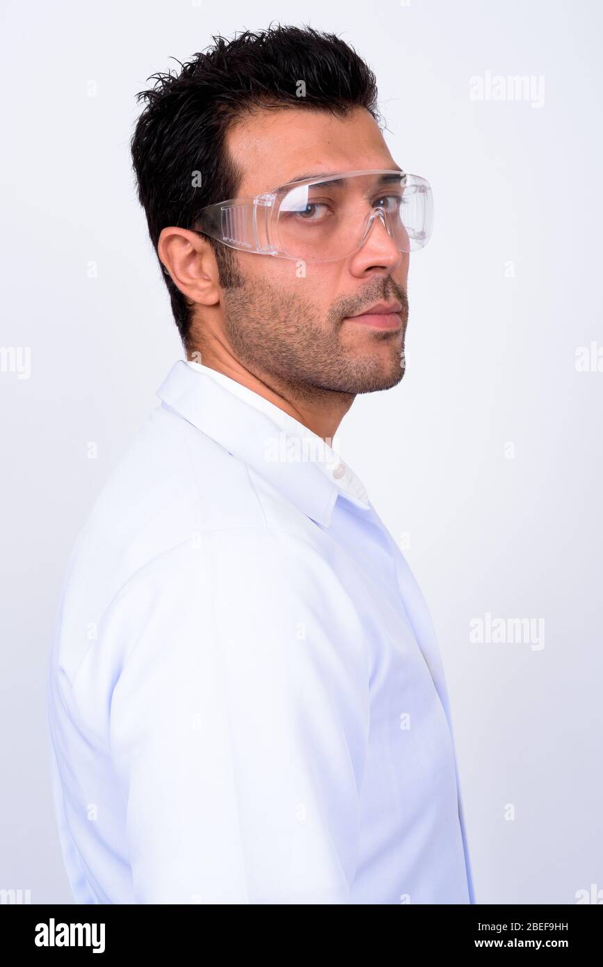 Lab scientist profile hi-res stock photography and images - Alamy