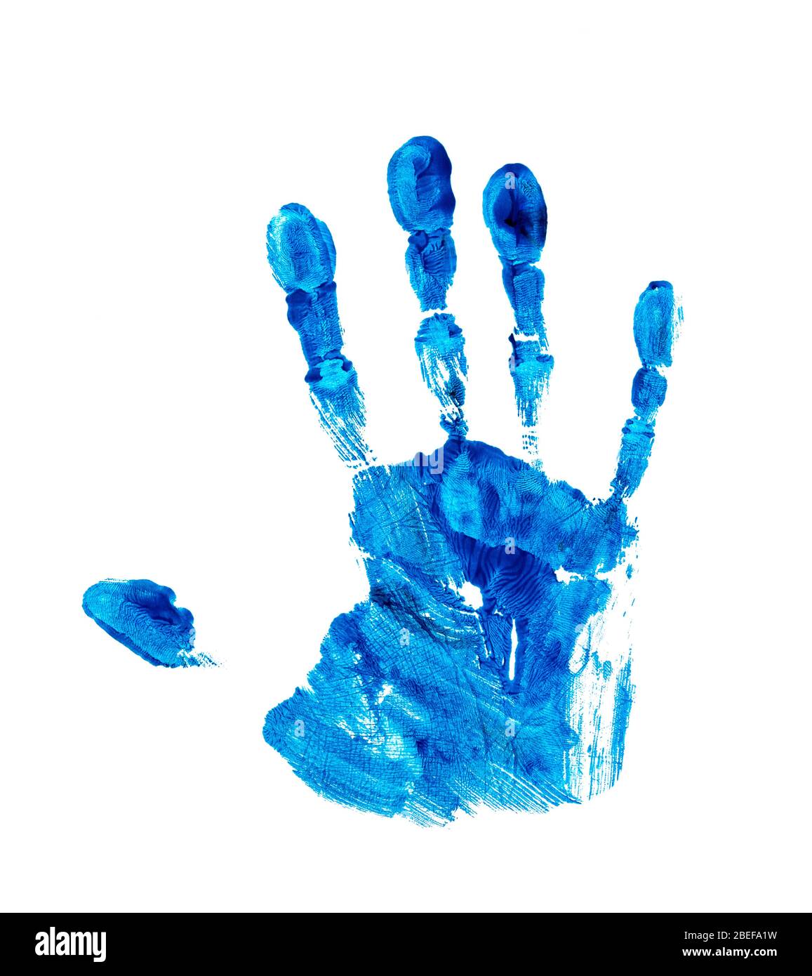 Hand print Cut Out Stock Images & Pictures - Alamy