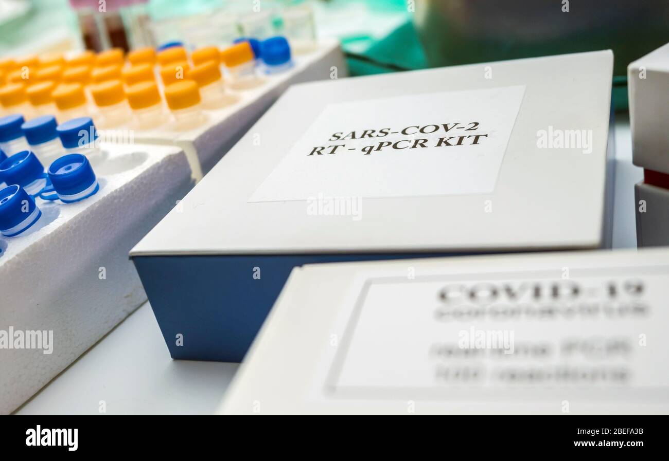 Novel coronavirus 2019 nCoV pcr diagnostics kit. This is RT-PCR kit to ...