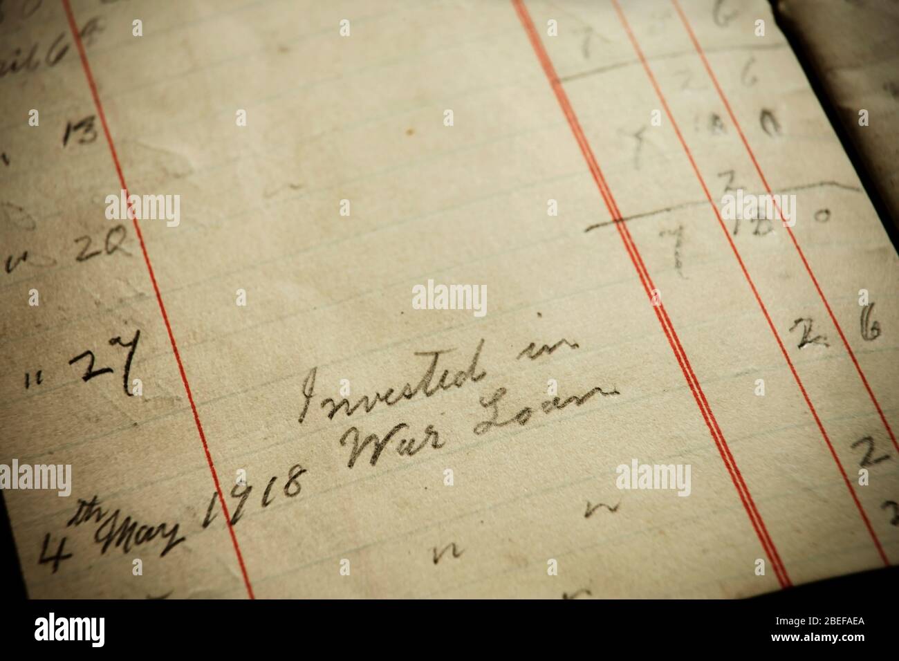 World old paper with handwriting hi-res stock photography and images ...