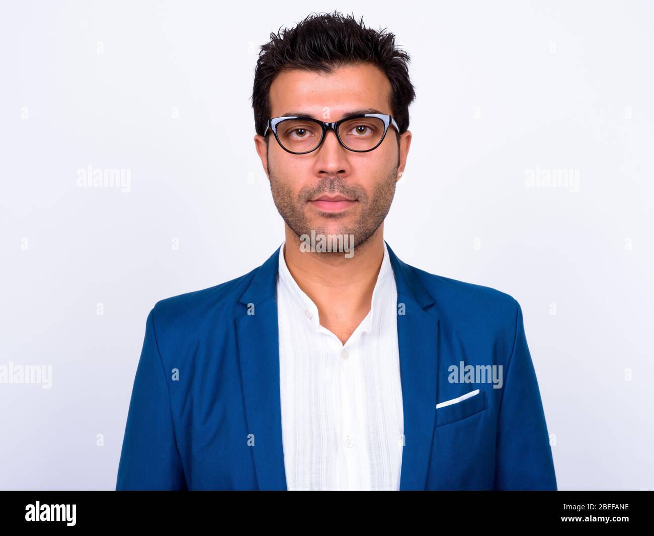 Face of handsome Turkish businessman in suit Stock Photo - Alamy