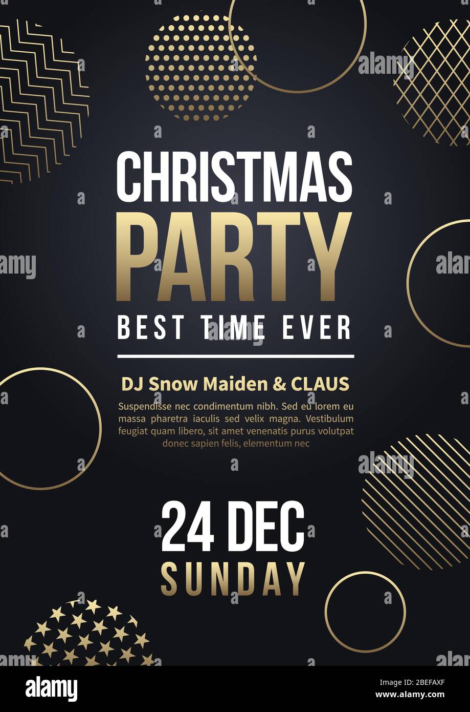 Holiday Party Flyers