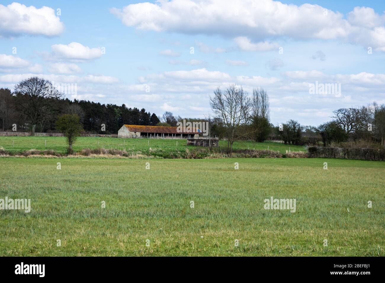 Agriculture farming farm old fashioned farming building hi-res stock ...