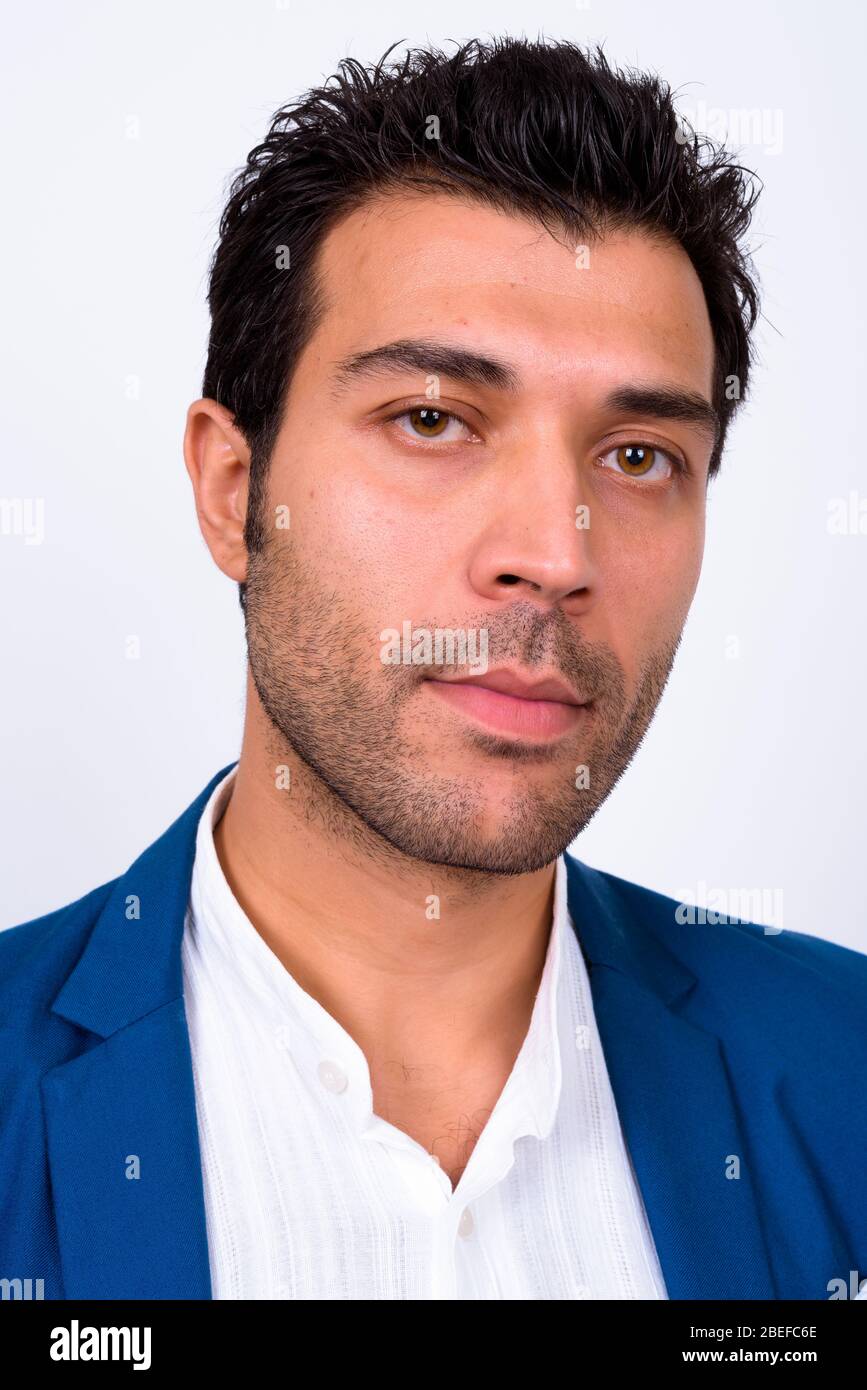 Face of handsome Turkish businessman in suit Stock Photo - Alamy