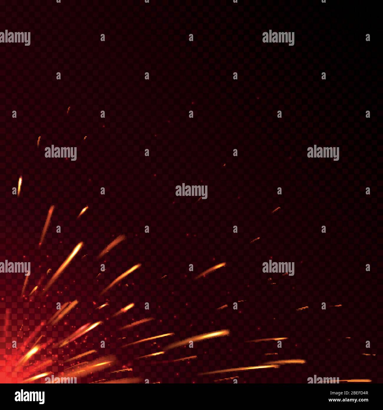 Flying Sparks Png