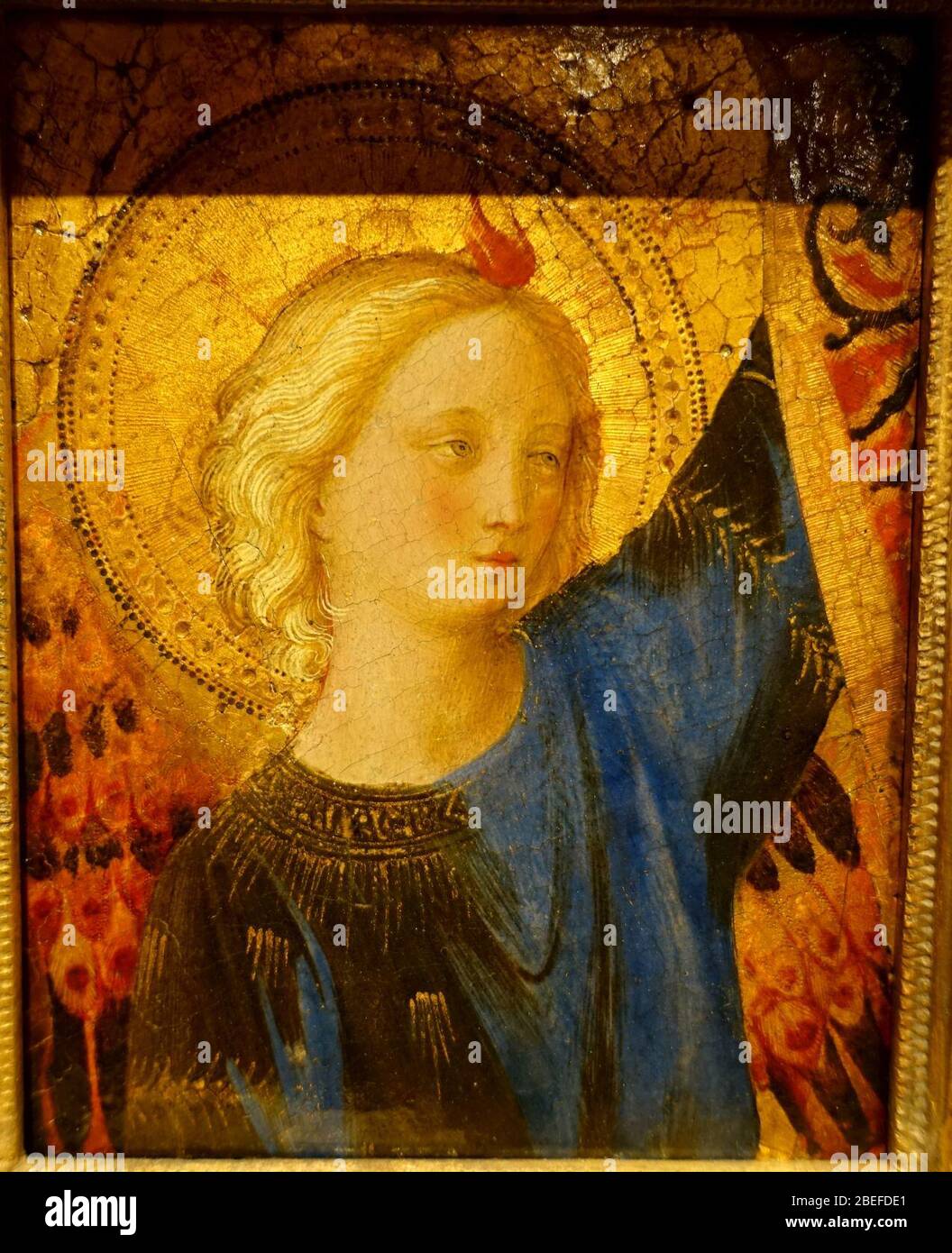 Head of an Angel, from an altarpiece , by Guido di Pietro called Fra ...