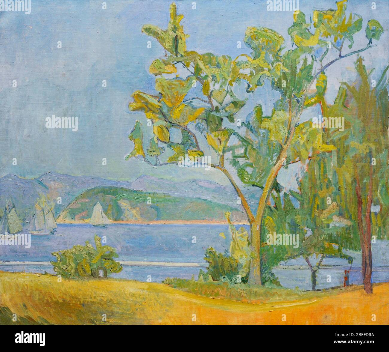 Landscape from Holmsbu Stock Photo - Alamy