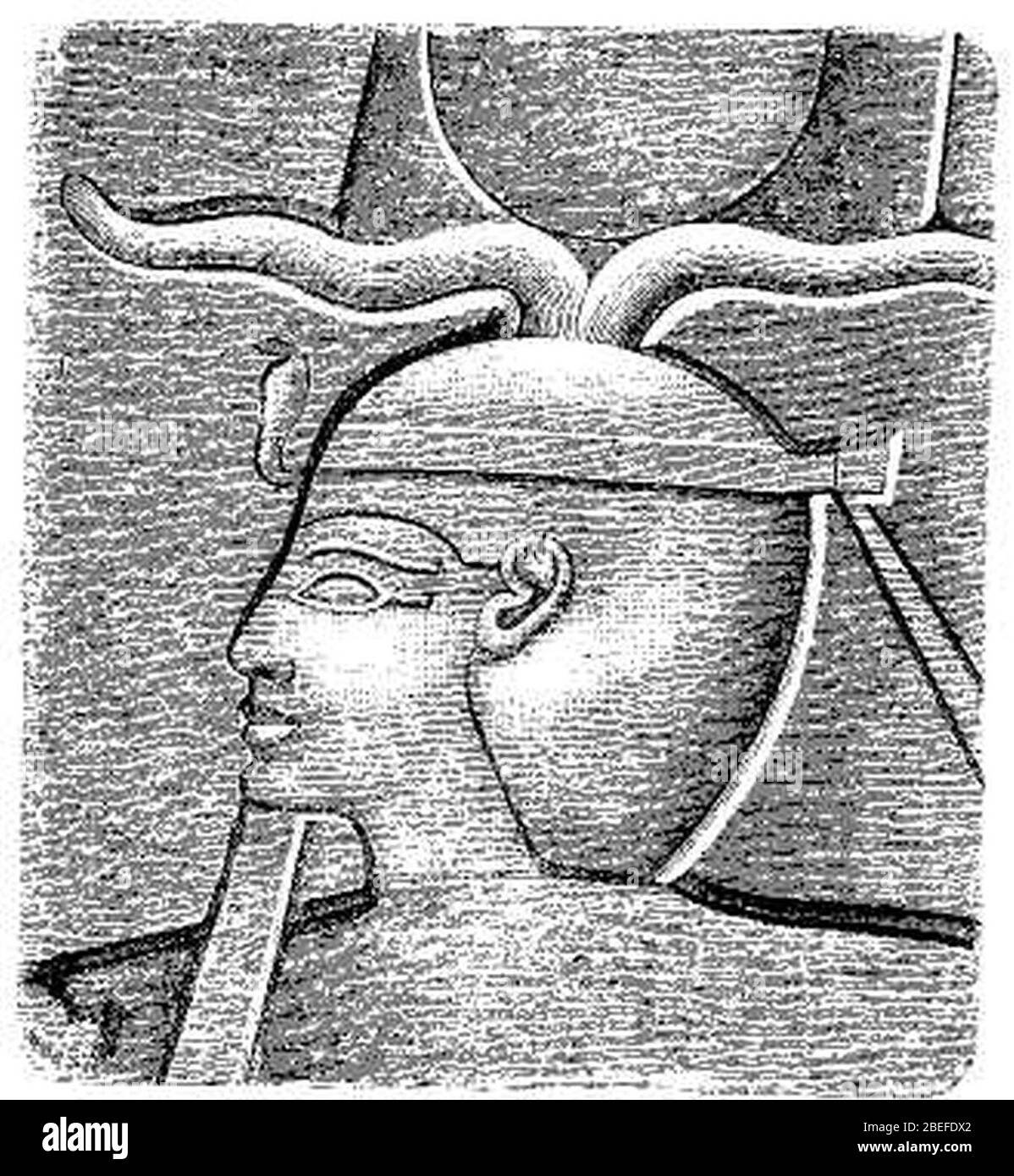 Pharaoh head Black and White Stock Photos & Images - Alamy