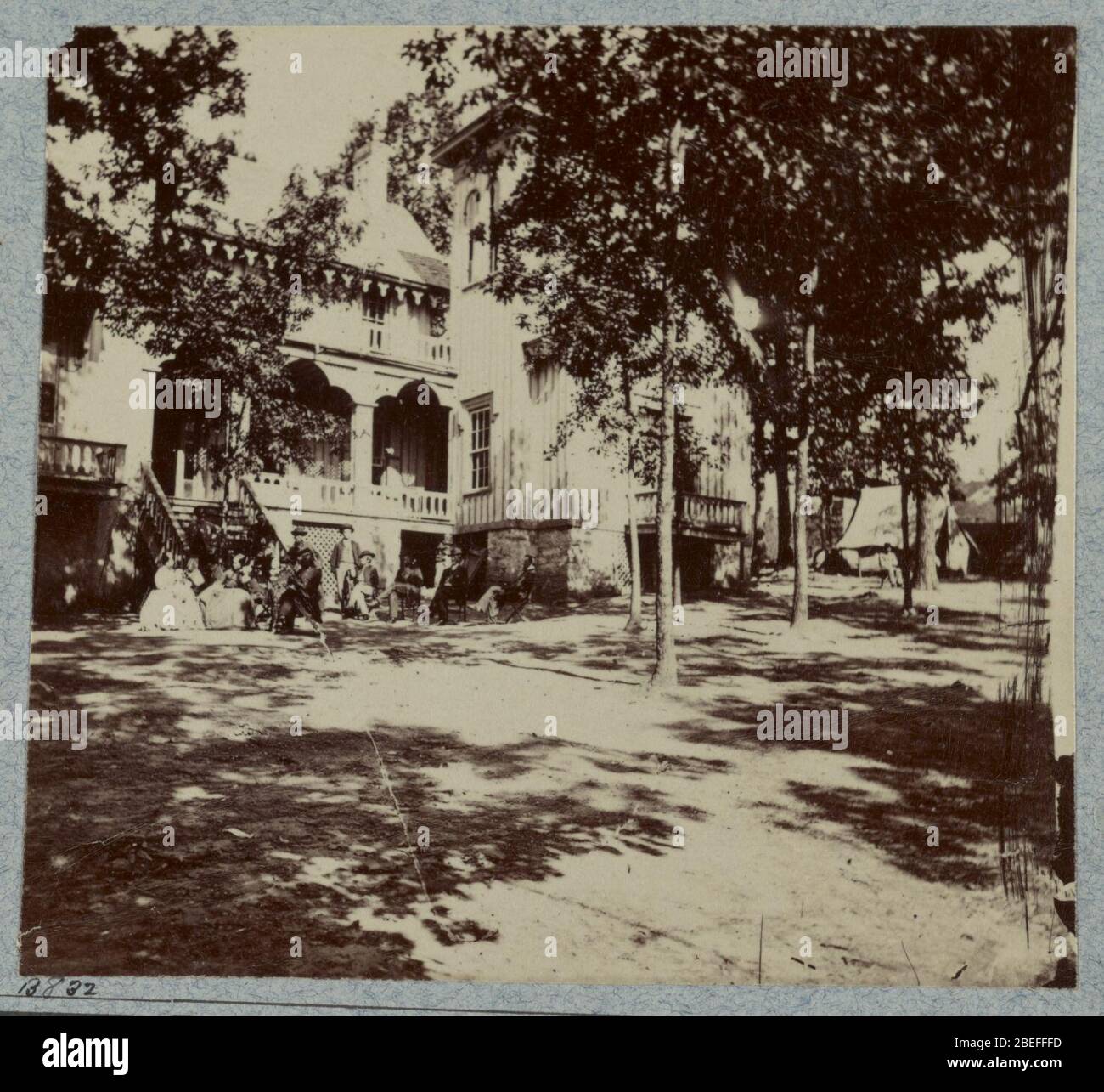 Headquarters of Gen. Thomas Stock Photo - Alamy