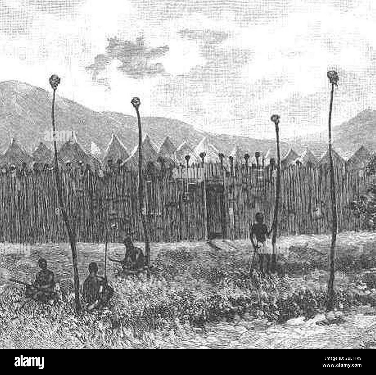 Heads on poles hi-res stock photography and images - Alamy