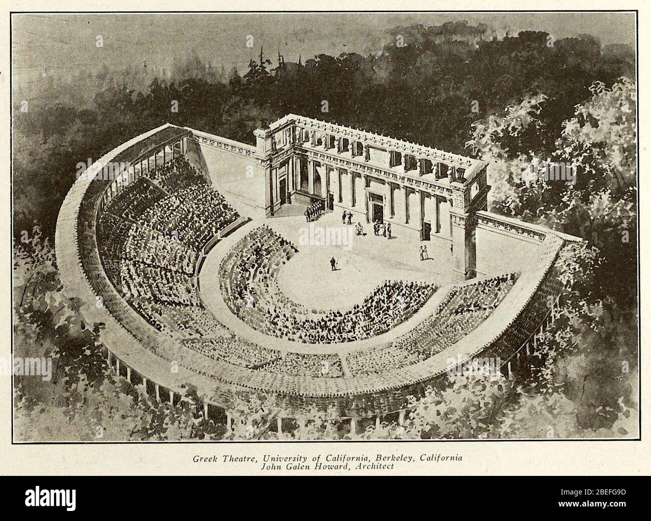 Hearst Greek Theatre project Stock Photo - Alamy