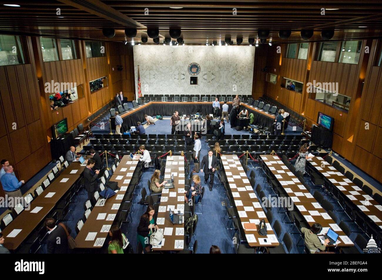 Hearing Room in the Hart Building Stock Photo - Alamy