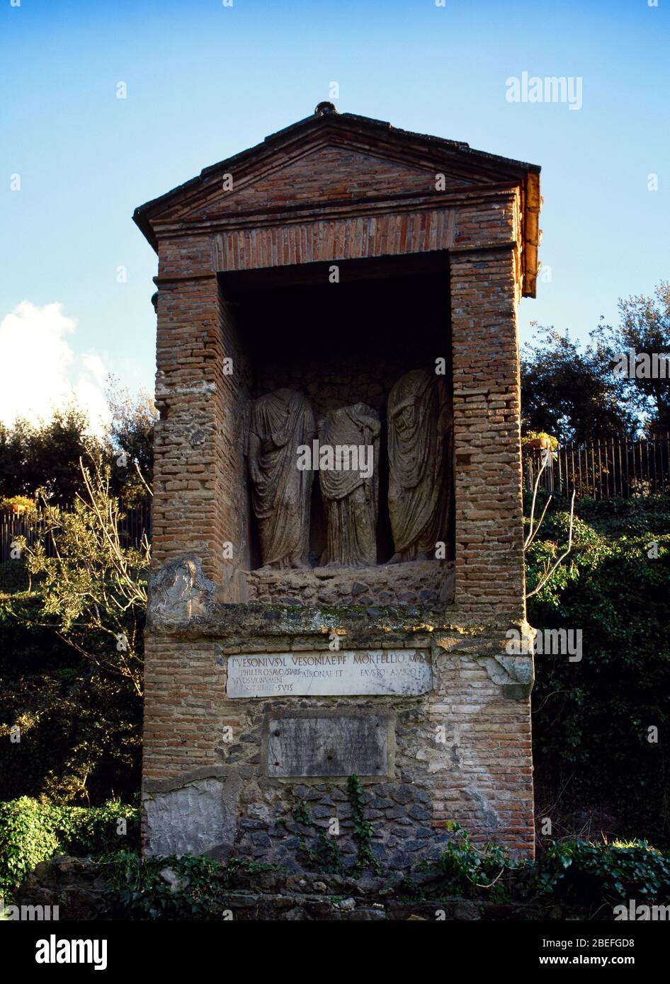 Necropolis of Nocera Gate Stock Photo - Alamy