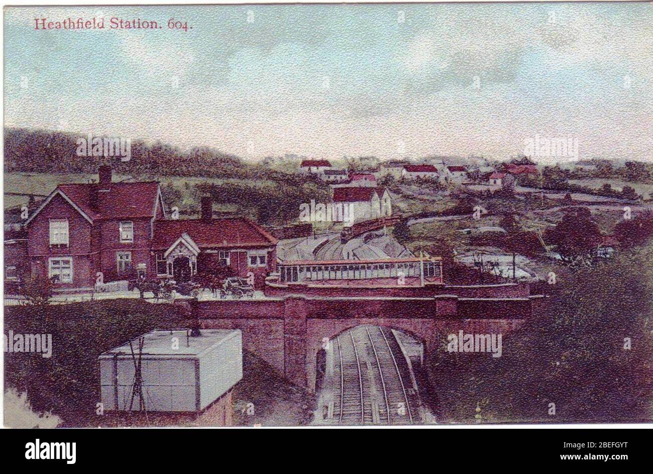 Heathfield Railway Station 2 Stock Photo - Alamy