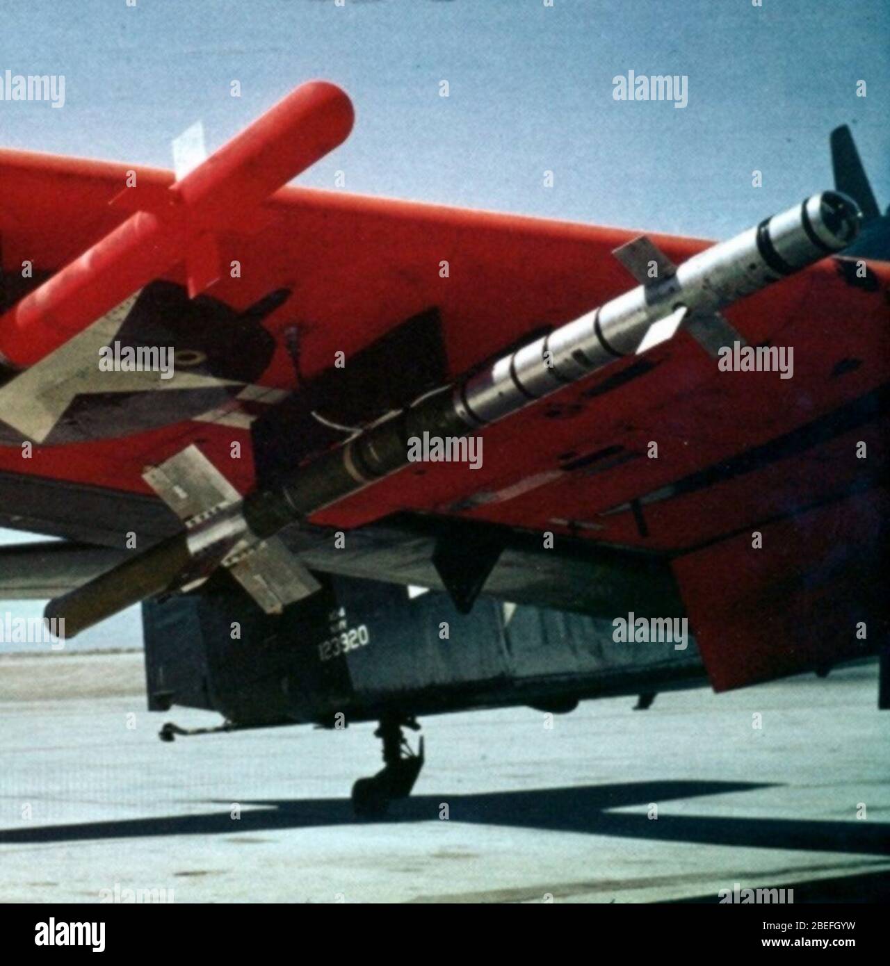 Heat-Homing Rocket on AD Skyraider c1952 Stock Photo - Alamy