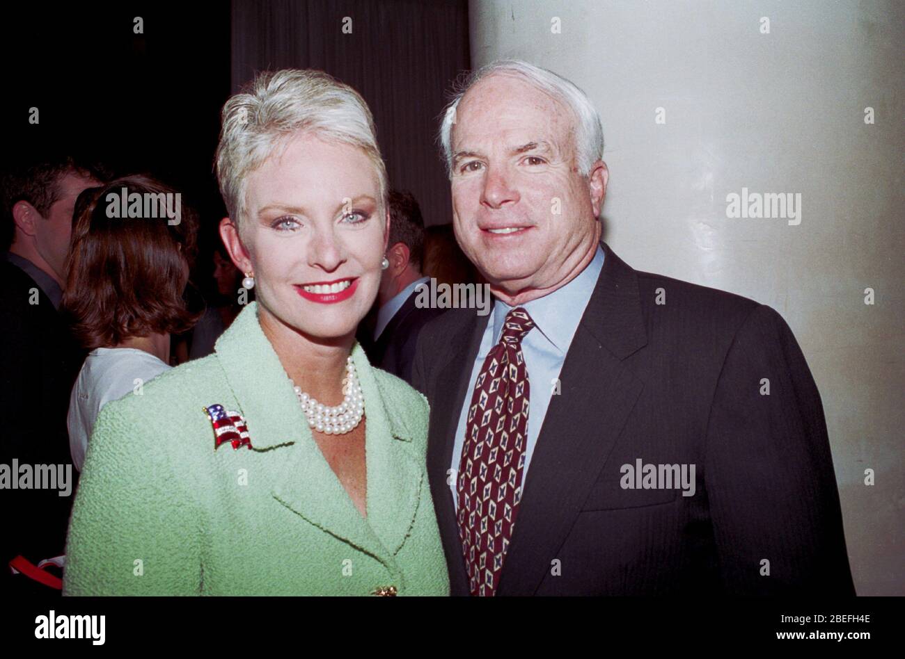 Senator John McCain and wife Cindy at the Republican National ...