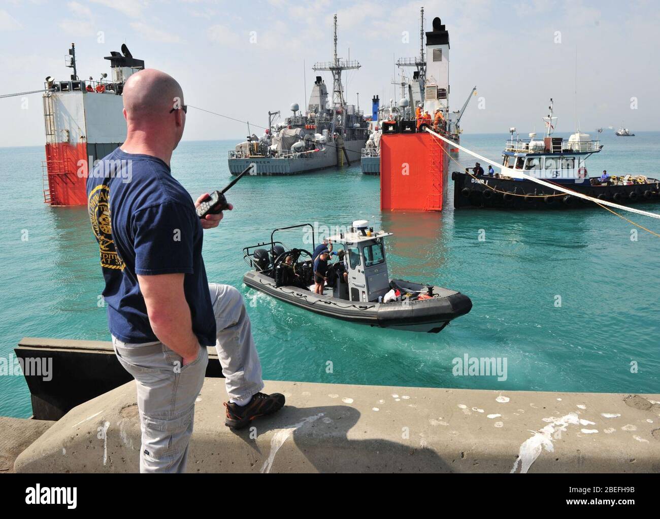 Heavy Lift Dive Inspection 130224 Stock Photo - Alamy