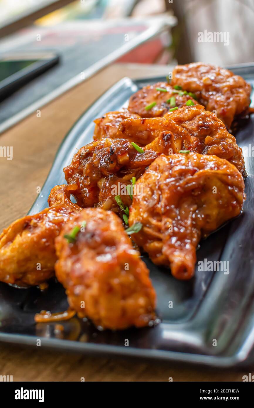 Steamed chicken momos hi-res stock photography and images - Alamy