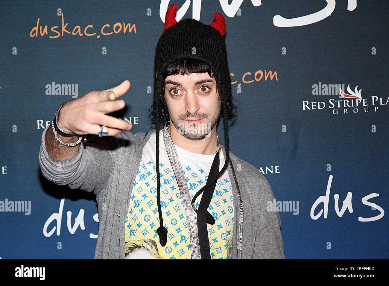Lady Gaga's DJ, Space Cowboy pictured at the official Party Rock Tour ...