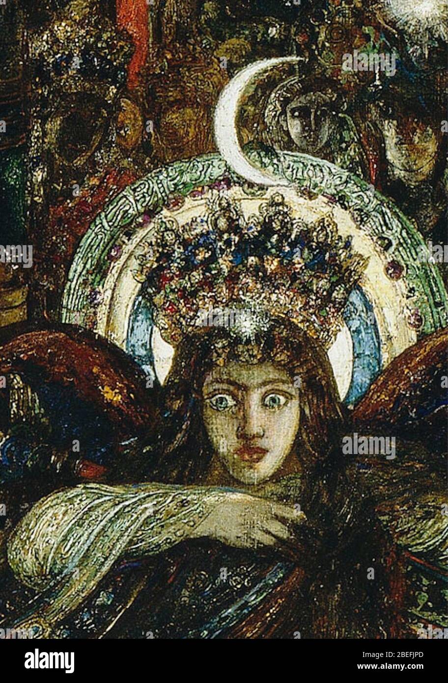 Hecate (Detail of Gustave Moreau's Jupiter and Semele Stock Photo - Alamy
