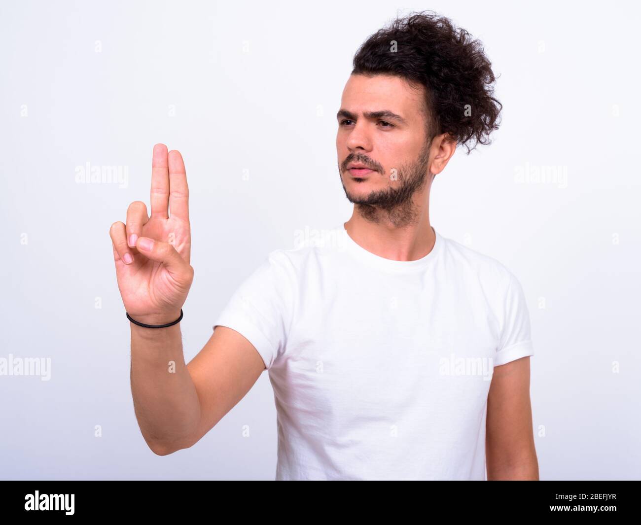 Man touching shirt hi-res stock photography and images - Alamy