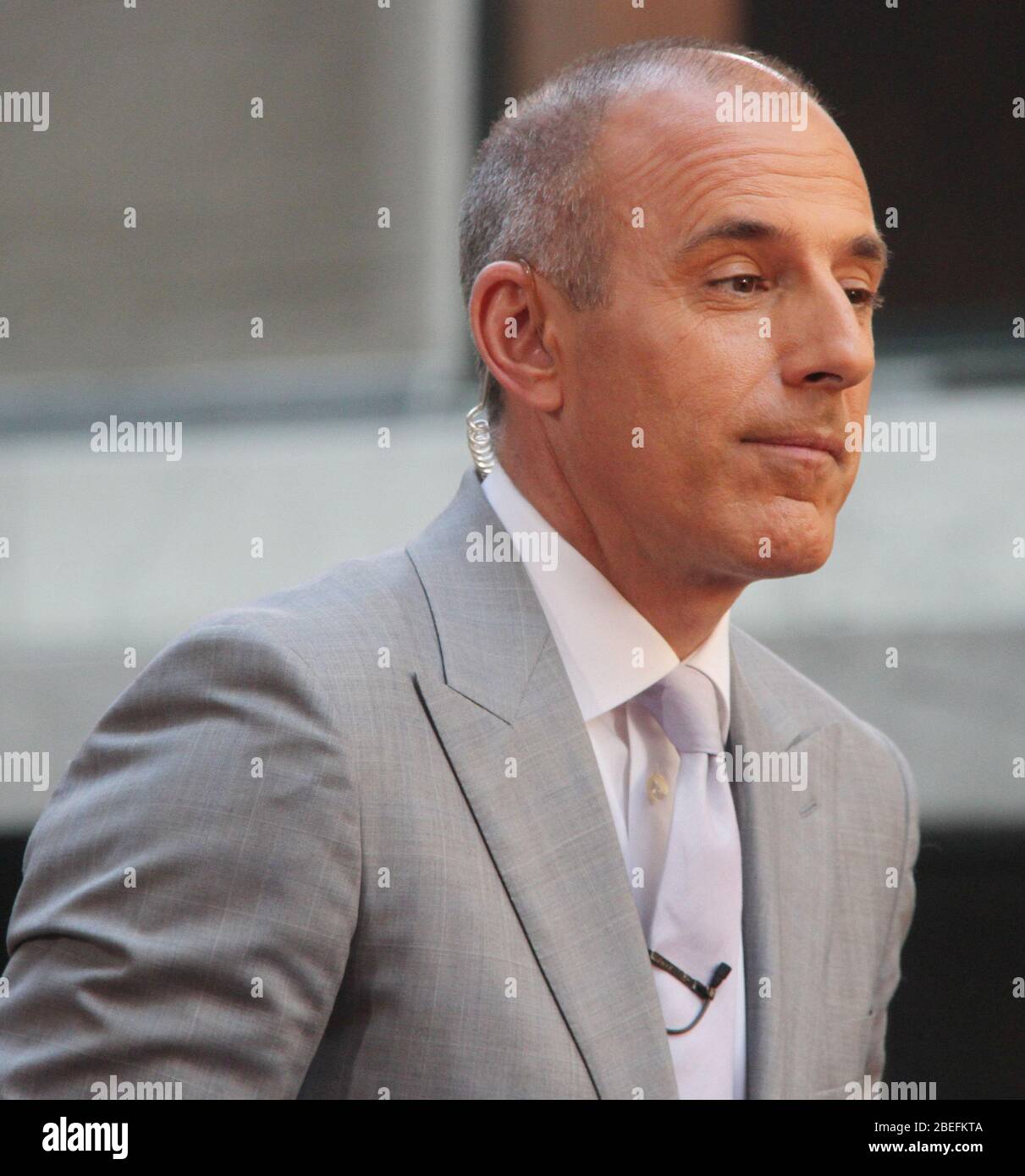Matt Lauer, 2013, Photo By John Barrett/PHOTOlink Photo via Credit ...
