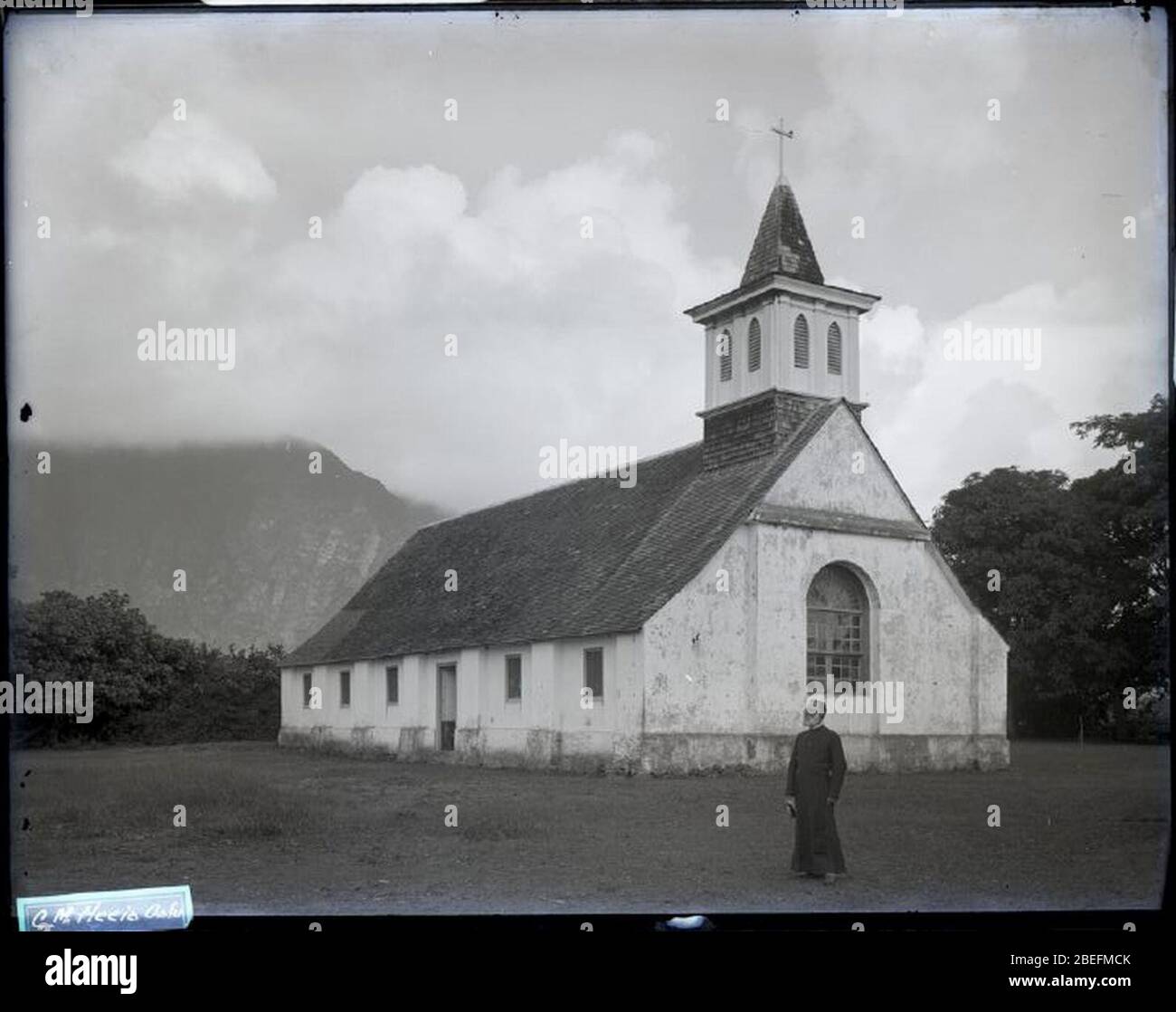 Heeia Catholic Mission Oahu Stock Photo - Alamy