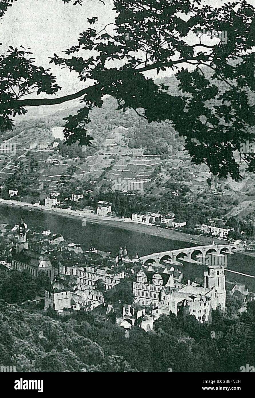 Heidelberg (Karl Pfaff) 1896 Stock Photo - Alamy