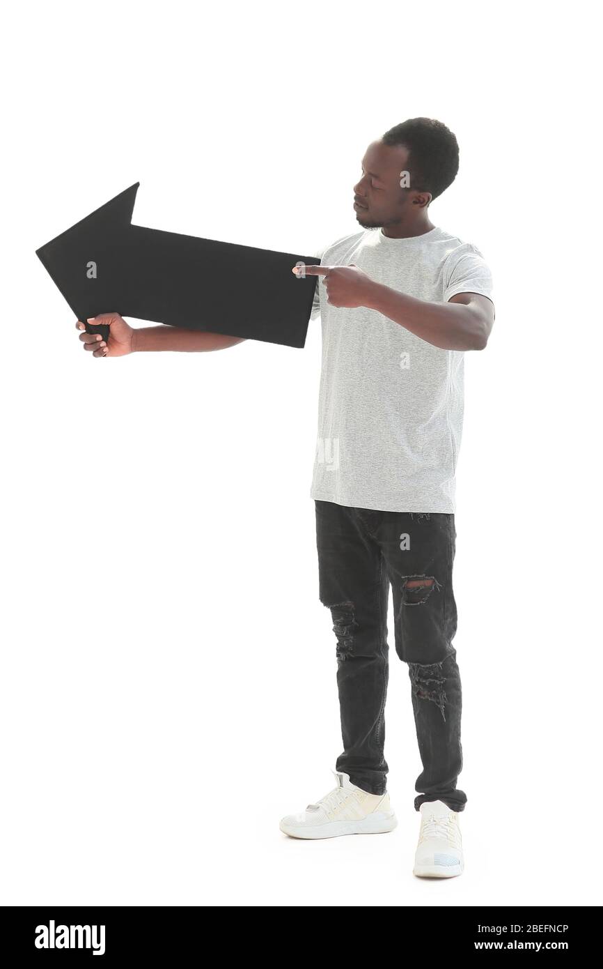 Showing the right path Cut Out Stock Images & Pictures - Alamy