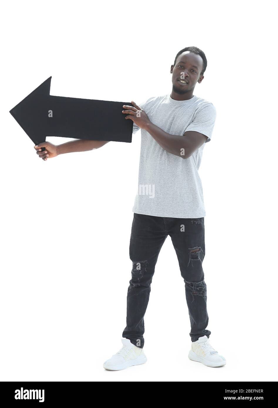 Man choose right way Cut Out Stock Images & Pictures - Alamy