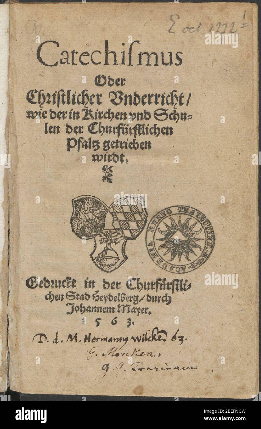 Katechismus hi-res stock photography and images - Alamy